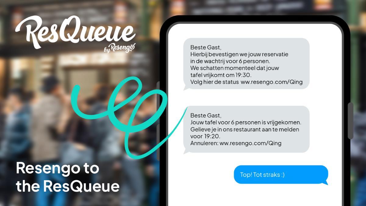 Improve your guest experience with ResQueue | Resengo